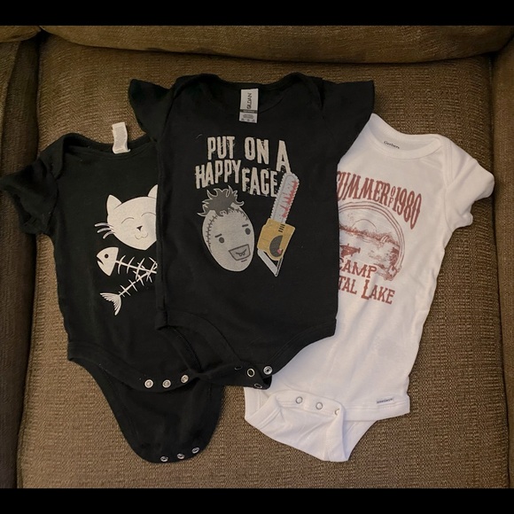 One Pieces | Horror Baby Onesies Leatherface Friday The 13th | Poshmark